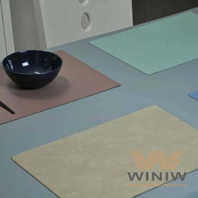 Cina Faux di qualità superiore operato Mats For Tabletop Protection di cuoio in vendita