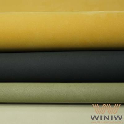 Cina Materiale alternativo del cuoio del Faux di Fade Resistant Different Colors Microfiber in vendita