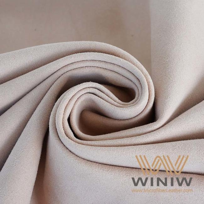 Non Color Bleeding Original Fabric Microfiber Lining Leather For Shoe