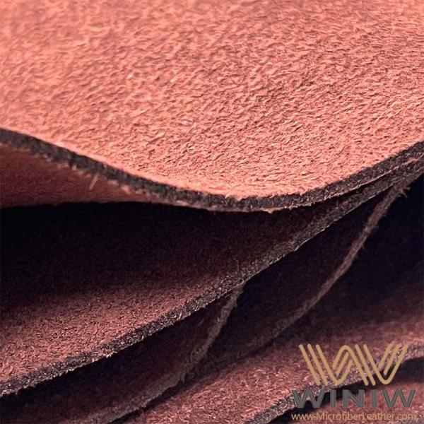 Elastic Artificial Suede Microfiber Leather For Horse Saddles