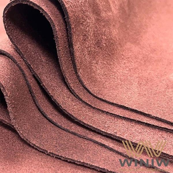 Elastic Artificial Suede Microfiber Leather For Horse Saddles