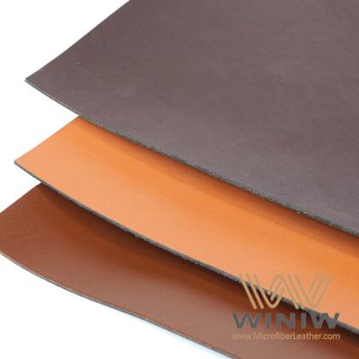China Material resistente do couro de Microfiber do falso da correia da parte alta do rasgo à venda