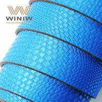 China 1.4mm Microfiber PU Coated Leather Shoes Upper Making Materials for sale