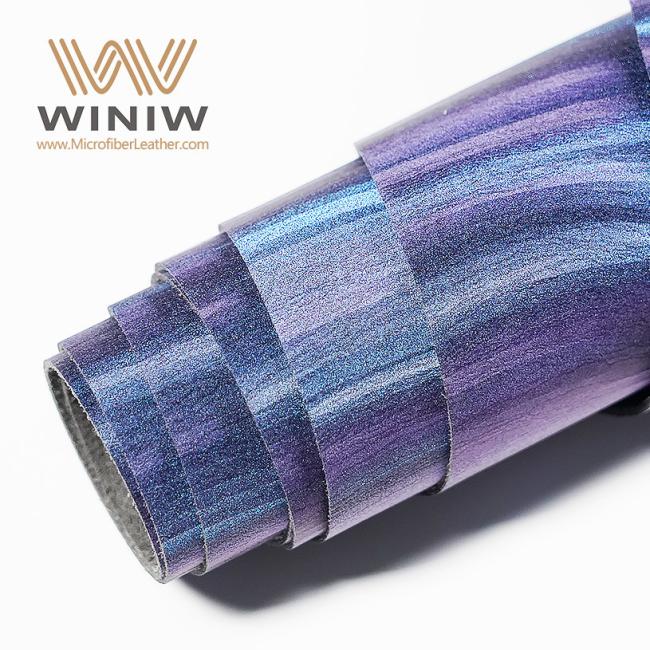Wear Resistant Synthetic Imitation Leather Micro Fiber Bags Fabric Material