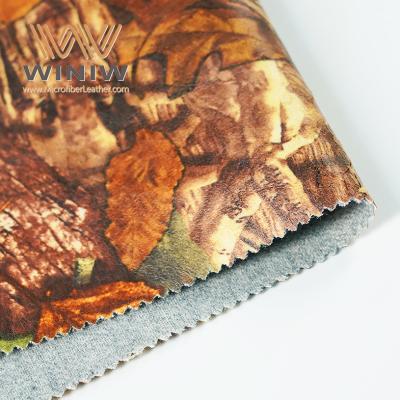 中国 1.2mm Microfiber PU Vegan  Leather Furniture Upholstery Fabrics For Sofa 販売のため