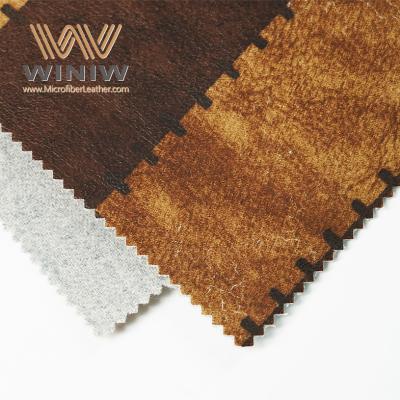 中国 1.2mm マイクロファイバー 偽革 ベーガン 家具 布団 ソファ 革を作る 販売のため