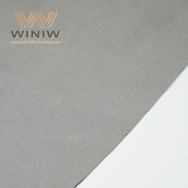 0.4-0.6mm Colorful Microsuede Alcantara Suede Fabric PU Leather For Display Stands 