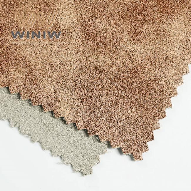 Superb Durability Microfiber PU Faux Leather Womens Clothes Making Material