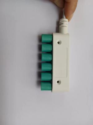 중국 나일론66 24V 10A IP67 LED 연결기 배포자 방식 방식 끼워넣기형 6명 3명 판매용