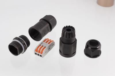 China IP67 Waterproof Electrical Connector For Cable Connections 1500V Withstand Voltage for sale