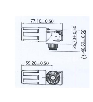 Cina 1500V connettore di stoccaggio dell'energia a singolo nucleo 8.0 serie standard PS in vendita