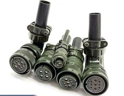 중국 3106A MS Series Servo Motor Connectors AC Brushless Metal Housing 판매용