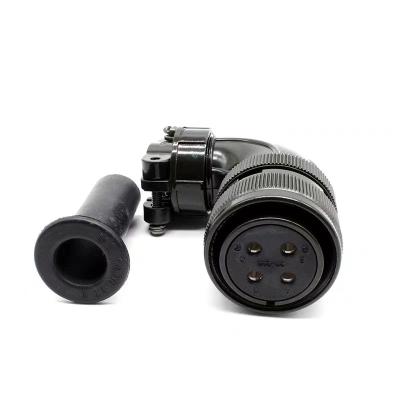 China Voltage Rating 1000V Servo Motor Connectors Crimp / Solder Termination Type for sale