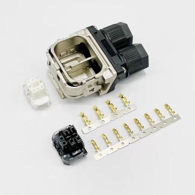 China Siemens Equivalent Motion Connector 6FX2003-3HD00 8pin +4pin Servo Cable Connetor zu verkaufen