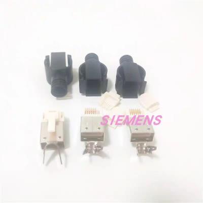 China Crimp / Solder Siemens Servo Motor Power Connector 100V for sale