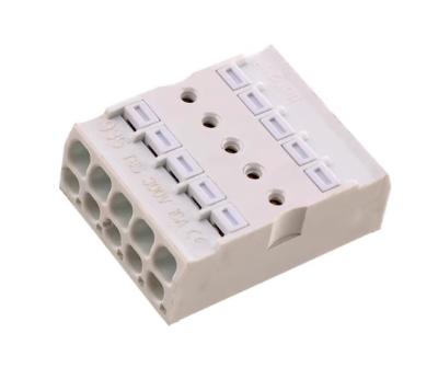 China 450V 24A LED Light Connector Plastic Insert for 22-14 AWG Wire for sale