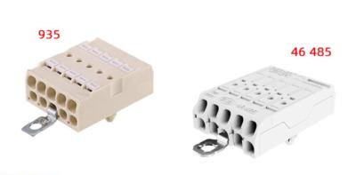 China White 10PIN LED Light Connector 450V 24A Plastic Insert for sale