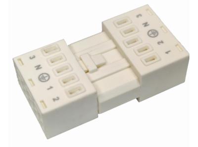 China White 5P 7P LED Light Connector 450V 16A Insert Type for sale