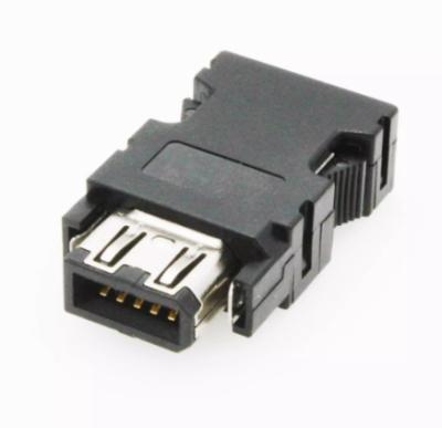 China 1394-10P Servo motor cable connector SM-10P connector motor side  CN2encode  10pin connector for sale
