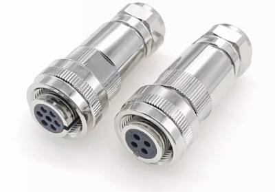 China 7-Pin 4-Pin Servo Motor Connector with 1000V Rating for Proportional Valve Applications for sale