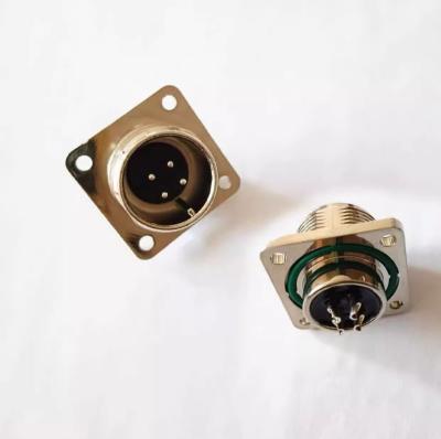 China 7-Pin 4-Pin Servo Motor Connector with 1000V Rating for Proportional Valve Applications for sale