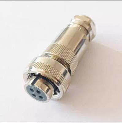 China 7-Pin 4-Pin Servo Motor Connector with 1000V Rating for Proportional Valve Applications for sale