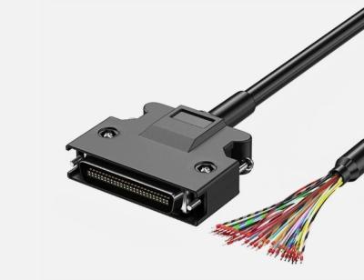 China Inovance Yaskawa A6 Servo drive CN1IO control cable  CN14 20 26 36 50P SCSI connector for sale