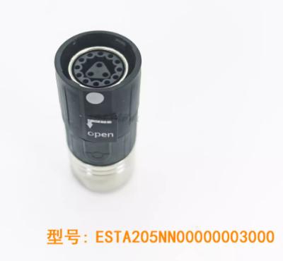 China TE INTERCON ESTA205NN00000003000 M15 PIN Inside Screw Female Servo Motor Connector for sale