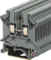 TR-3N 5.2 600V 35A Mount DIN RAIL Terminal Blocks Gray Color For Wire Connecting