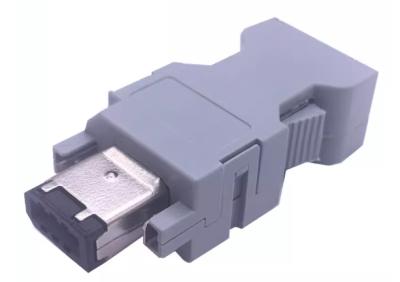 China Yaskawa Servo Motor Encoder Connector with 1000V Voltage Rating for Industrial Automation in Panel or Cable Mount for sale
