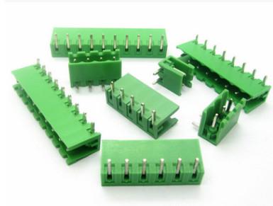 China pcb terminal blocks, terminal block screw type, 128A-3.5 3.81 panel mount screw terminal block pcb board pcb blocks for sale