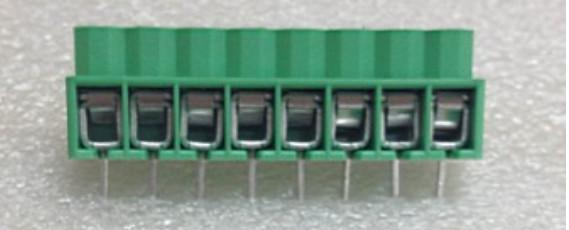 166 Block PCB Screw Terminal Block Phosphor Bronze Ni Plated PA66 UL 94-0 Housing