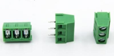 China Brass Ni Plated Wire Cage PCB Screw Terminal Block For Wiring Harness for sale
