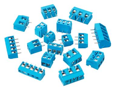 China 301R PCB Spring Electrical Terminal Block Connectors Different Housing Color for sale