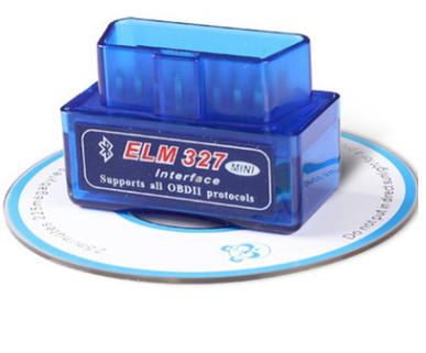 中国 小型ELM327 V1.5 OBD2の小型Obd2走査器支えられる青いIOS人間の特徴をもつシステム 販売のため