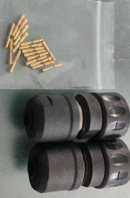 China 17-pin Female Servo Motor Connector with Panel Mount and Operating Temperature -40℃ to +105℃ for sale