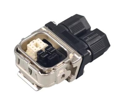 China Replacement S200 servo dual-output cable 6FX2003-3HD00 hybrid connector low-voltage motor plug for sale