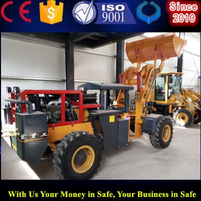 China tunnel underground mine loader diesel mining front loader for sale