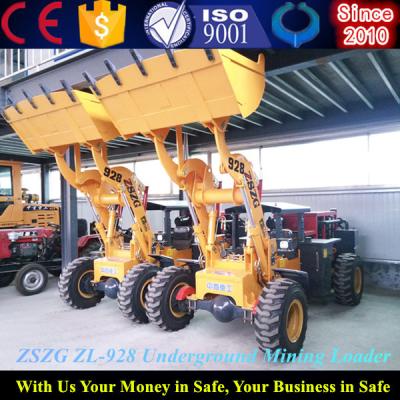 China CE ISO certificates underground mining equipment tunnel wheel loader for sale