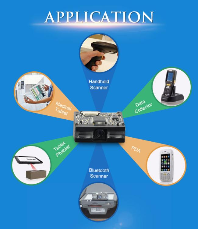 shenzhen rakinda mini barcode scanner module CCD Barcode reader 