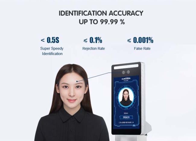 F5-ZJ Binocular Camera Face Recognition Terminal