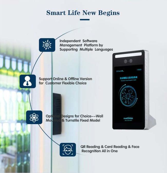 F5-ZJ Binocular Camera Face Recognition Terminal