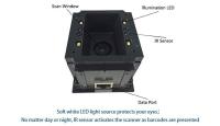 China Quick Scanning Phone Screen Barcode Reader Module RS232 / USB Interface 1.75 W for sale