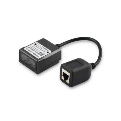China 3 Mil Precision Fixed Mount Barcode Scanner 1d 2d USB RS232 Interface Industrial for sale