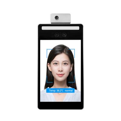 China Android7.1 Wiegand Output F2-H 8inch Face Recognition Temperature Measurement for sale