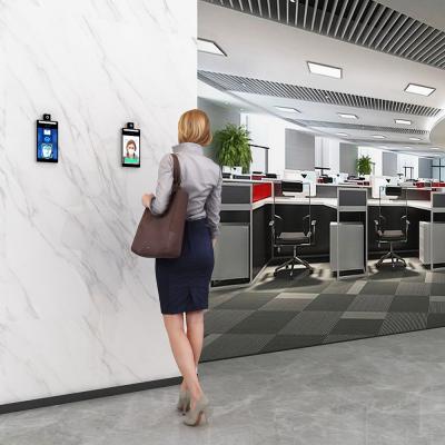 中国 Android7.1 WiegandはF2-H 8inchの顔認識の温度の測定を出力した 販売のため