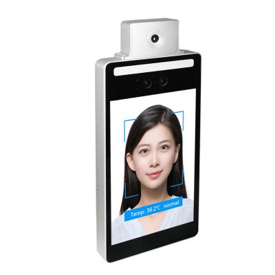 China Contactless Face Recognition Temperature Measuring Machine With MTK Board for sale