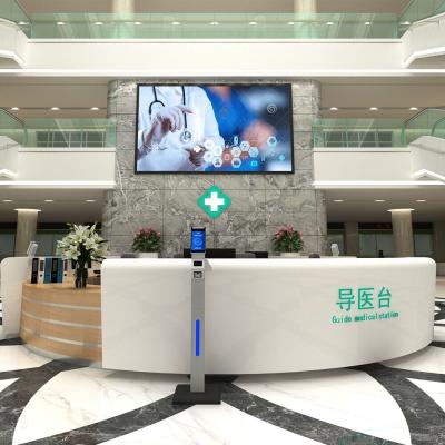 China Contactless Face Recognition Temperature Measuring Machine With MTK Board for sale