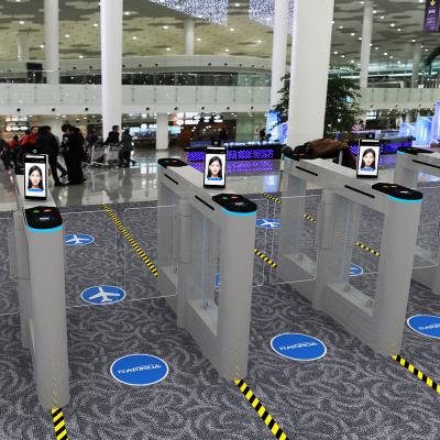 China Contactless Face Recognition Temperature Measuring Machine With MTK Board for sale