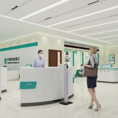 中国 コラムのタイプ8インチRS485の顔認識の温度の測定 販売のため